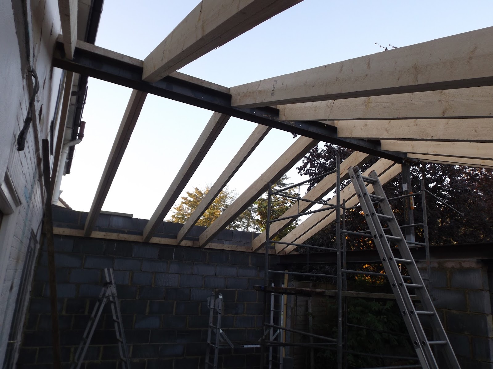 Extending Green Lane: Happy ever rafter