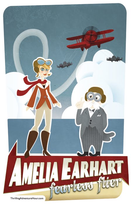 Jacqui Whitehouse: The Thrilling Adventure: Amelia Earhart, Fearless Flier