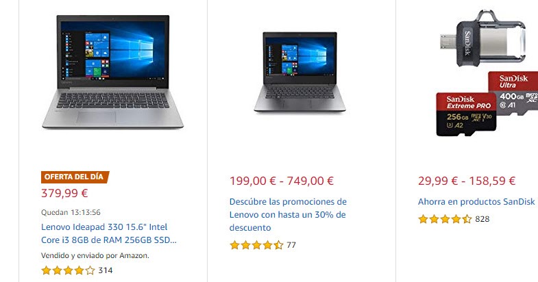¡Ofertas 12/08 Amazon! 12 mejores "Ofertas Destacadas, del Día y Flash ...