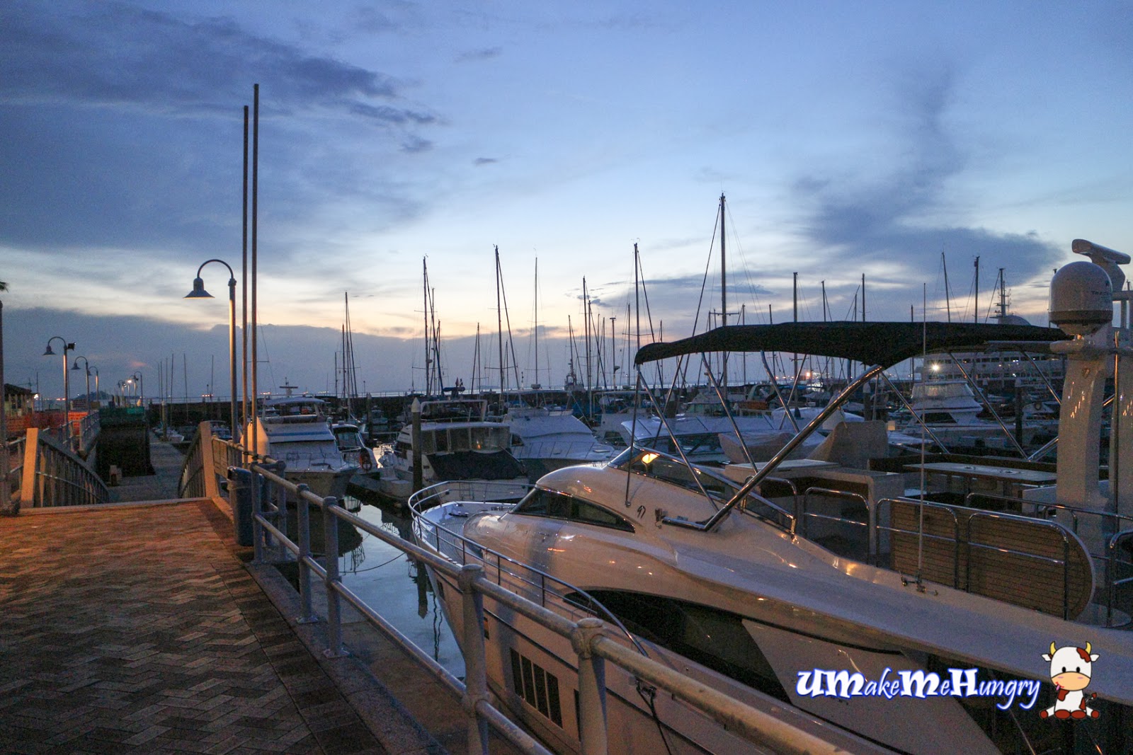 The skylines were mesmerizing during the blue hours. This is a perfect ...