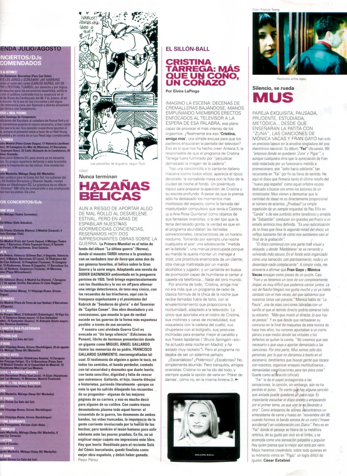 ES MUY DE CÓMIC: UN SILENCIO MÁS LARGO