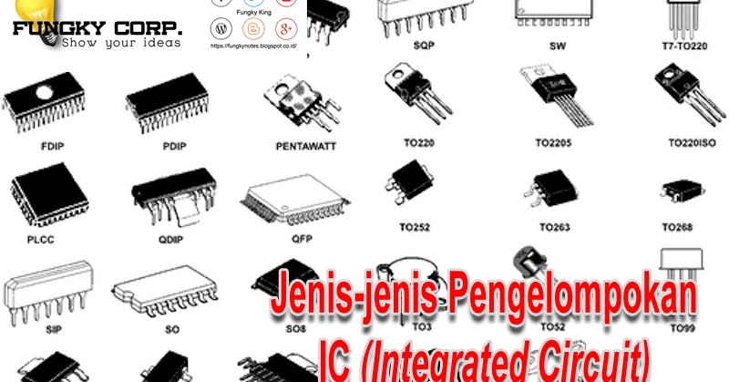 Fungky Corporation: Jenis-jenis Pengelompokan IC (Integrated Circuit)