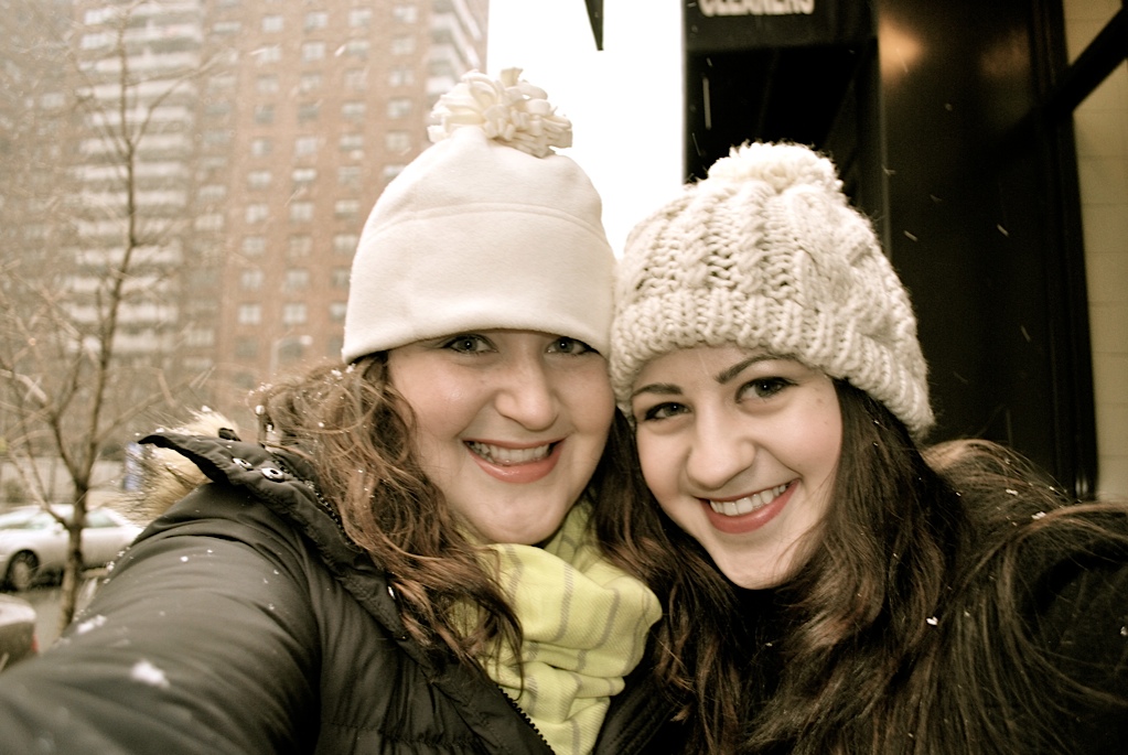 Sisters in the NYC: Fun on a Snowy Saturday