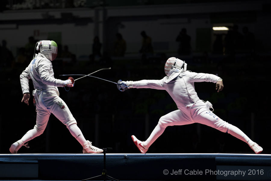 Jeff Cable's Blog: Photographing fencing and getting a shot I REALLY ...