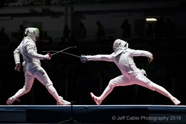 Jeff Cable's Blog: Photographing fencing and getting a shot I REALLY ...