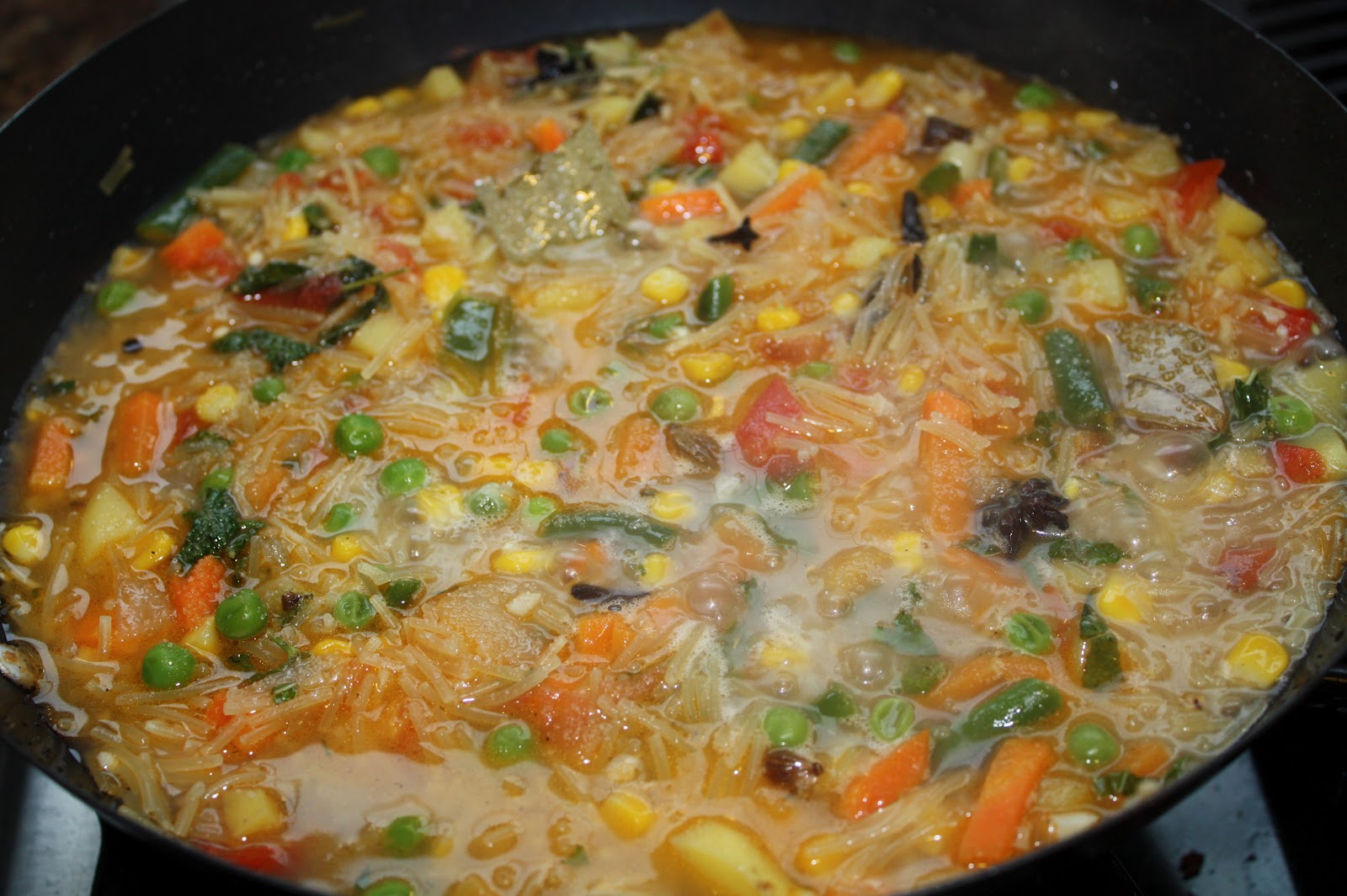 Yum! Yum! Yum!: Semya Pulao ( Step - by - Step)