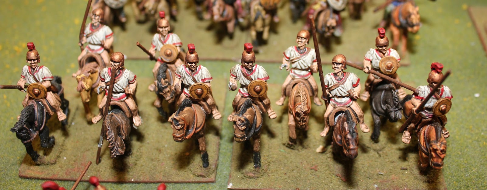 Splintered Light Miniatures: Painted 28mm Carthaginians and Romans for Sale