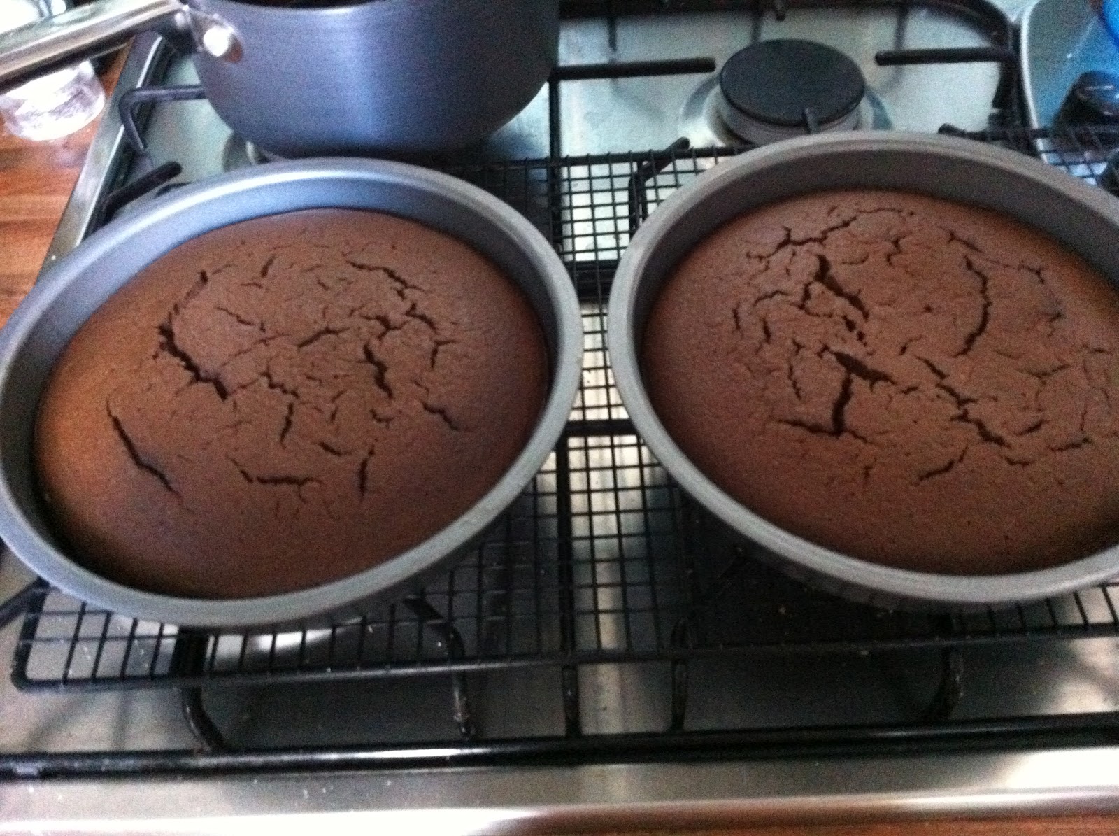 Devil's Food Cake | Blue Sky and Bunting