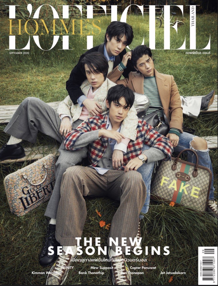 TRINITY, la boy band tailandesa del momento para L'Officiel Hommes ...