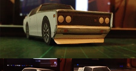 Nissan Skyline GTR C110 Paperized | Paperized Crafts