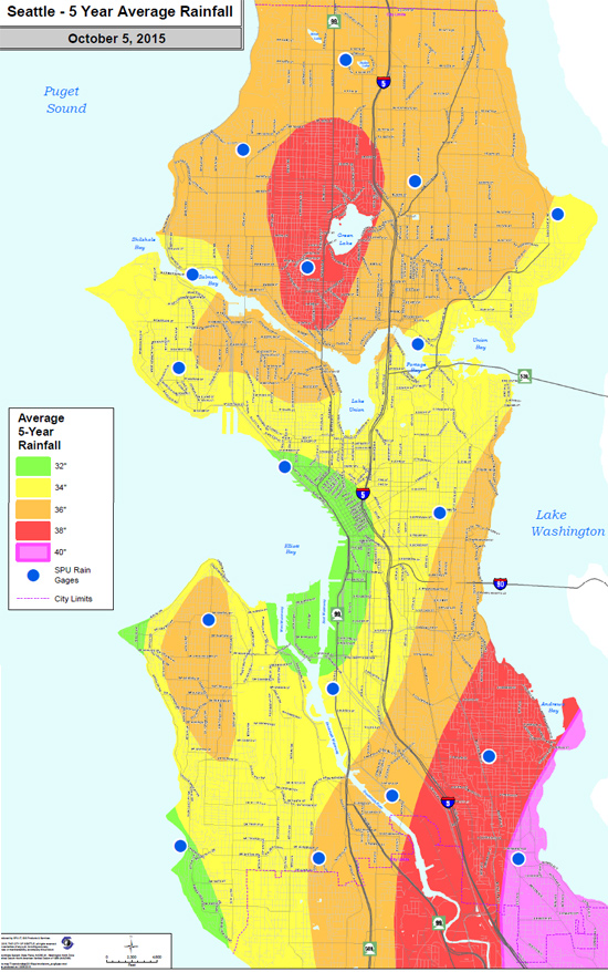 Microclimates and small-scale rain shadows: Rainfall variability in the ...