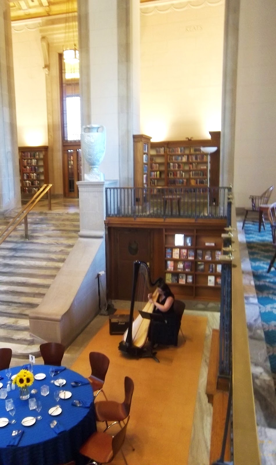 The Classic Harpist: Indianapolis Harpist ~ Rehearsal Dinner at the ...