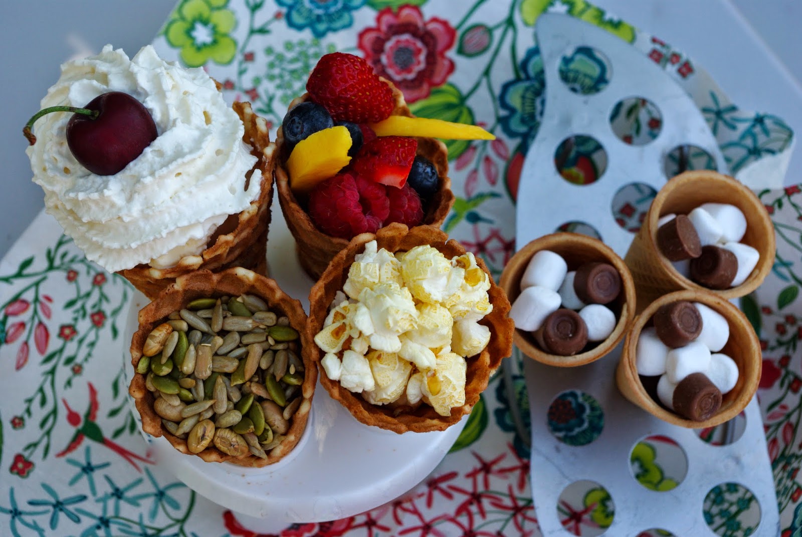 Mennonite Girls Can Cook: Saturday Fun with Waffle Cones