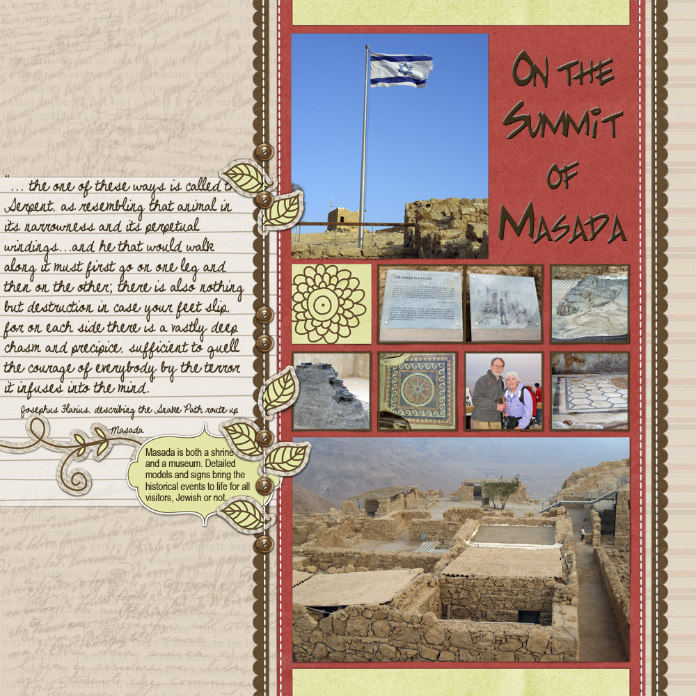 C.J.'s Scrapbook: Israel!