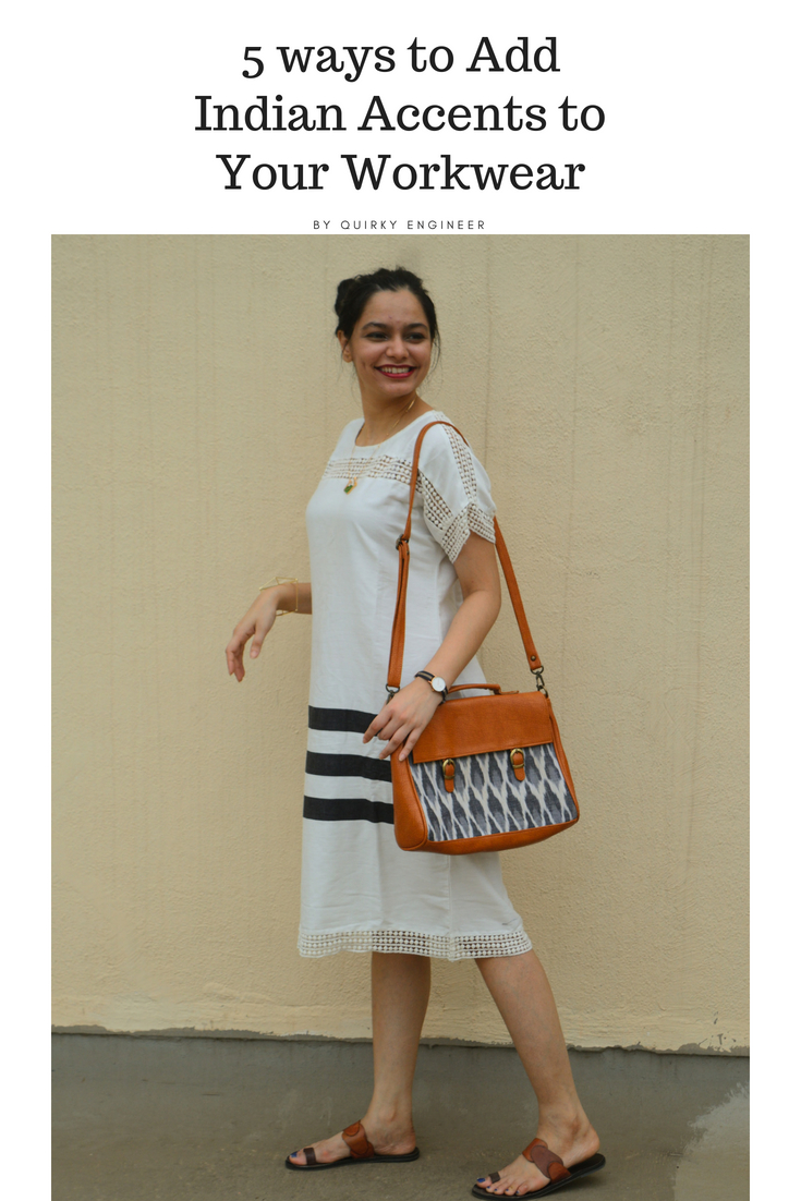 How to Add Indian Accents to Workwear - Chiconomical