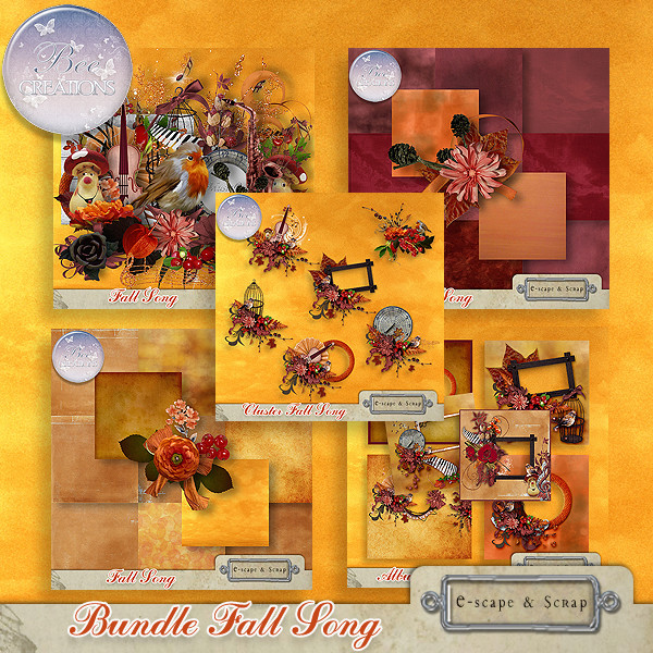 Artistic Creative Designs : Fall Song by Bee Creation