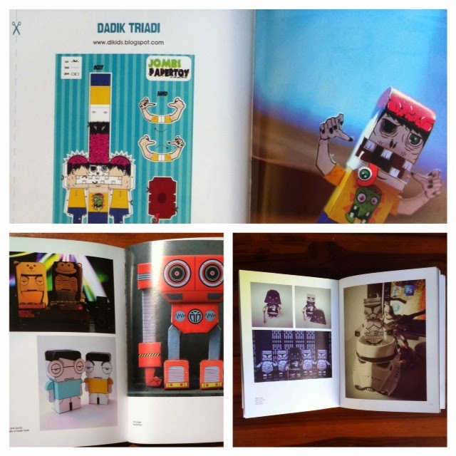 Dikids Paper toy : Pop Papercraft Book