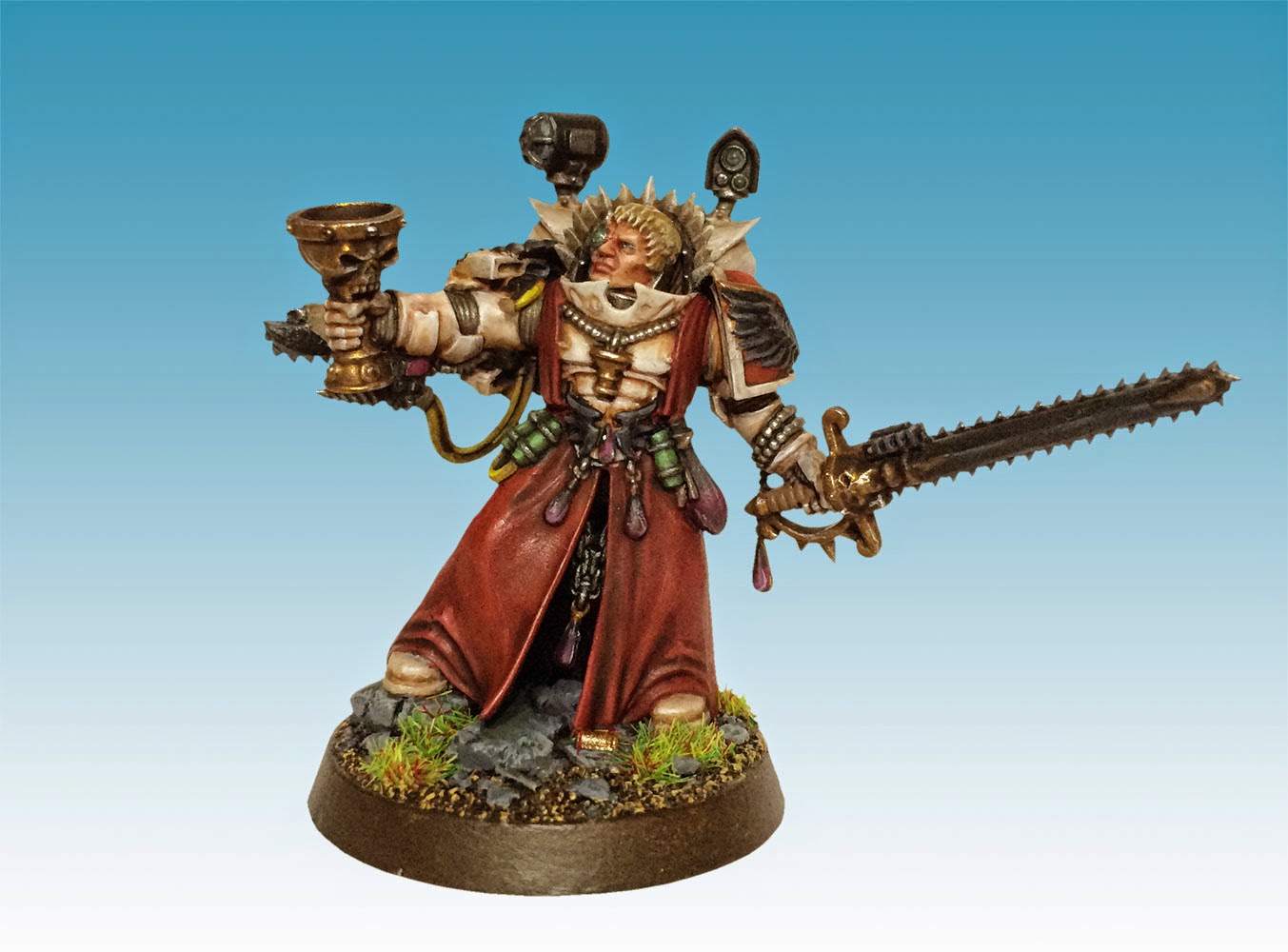 notquitepainted: SHOWCASE: Blood Angels sanguinary priest