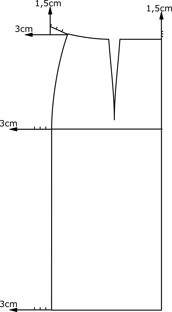 Initiation au patronnage - partie 5 : la gradation de la jupe droite ...