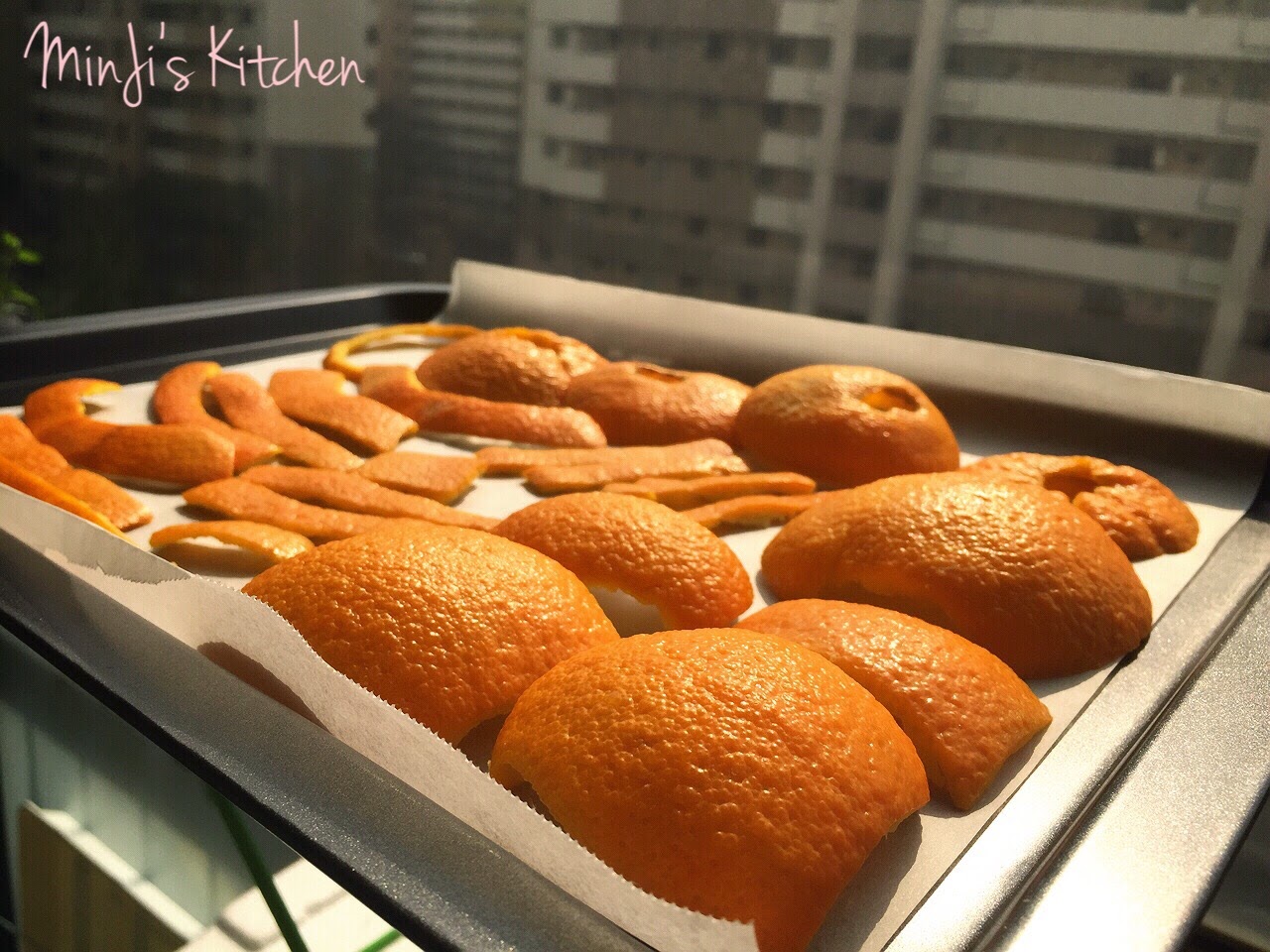 MinJi's Kitchen: Orange Peel Powder