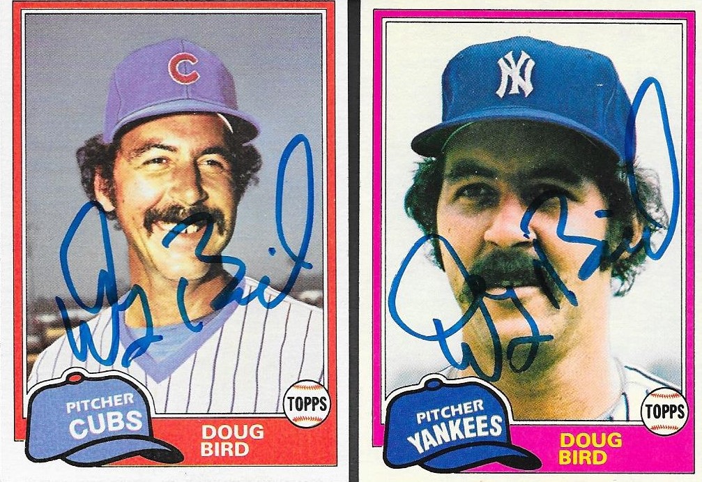 foul bunt: TTM Success - Doug Bird
