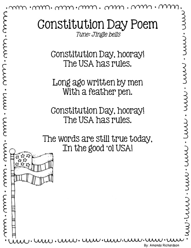 Mrs. Richardson's Class: Constitution Day FREEBIE