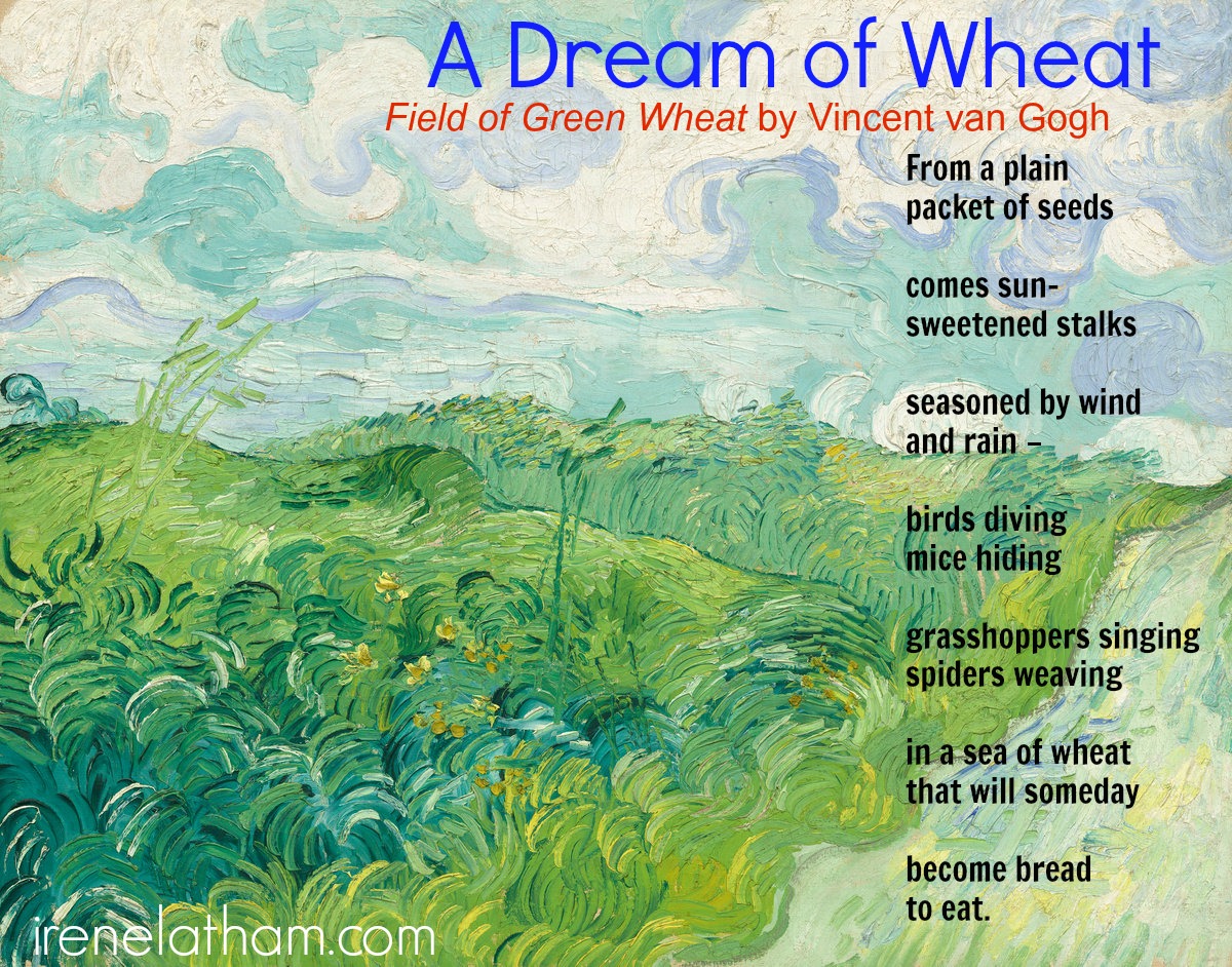 Live Your Poem...: ARTSPEAK! 2016: Poem #22 "A Dream of Wheat"