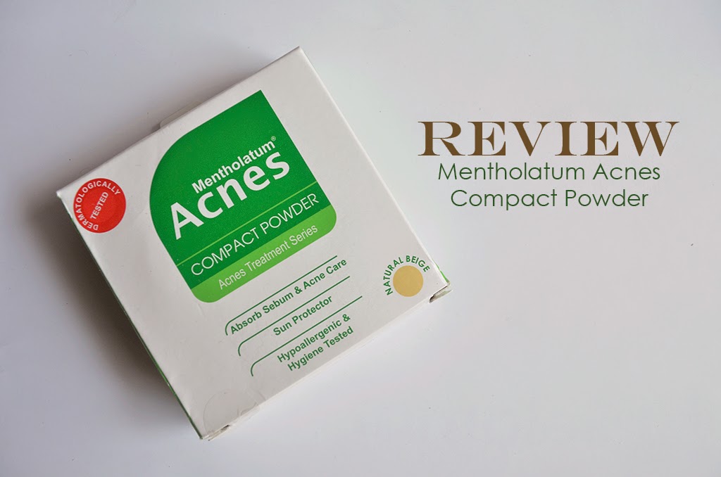 [REVIEW] Mentholatum Acnes Compact Powder - BeautyInGarnier