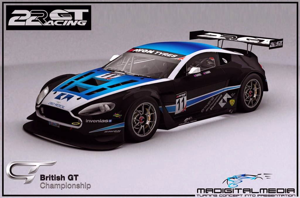 22GT Racing release their British GT livery | The Advantage