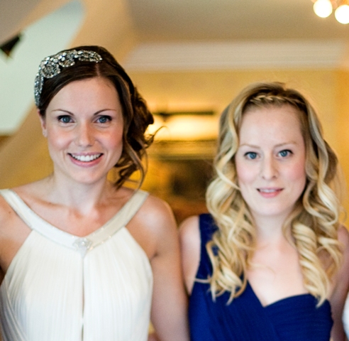 Laura O'Connor nee Smurthwaite in Jenny Packham Elizabeth - Miss Bush Blog