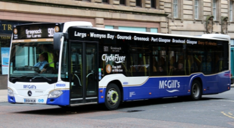 Public Transport Experience: Largs : Delivers De-Stressment Delightfully