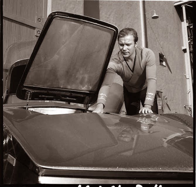 Star Trek TOS and William Shatner: Captain Kirk and Gene Winfield's Car ...