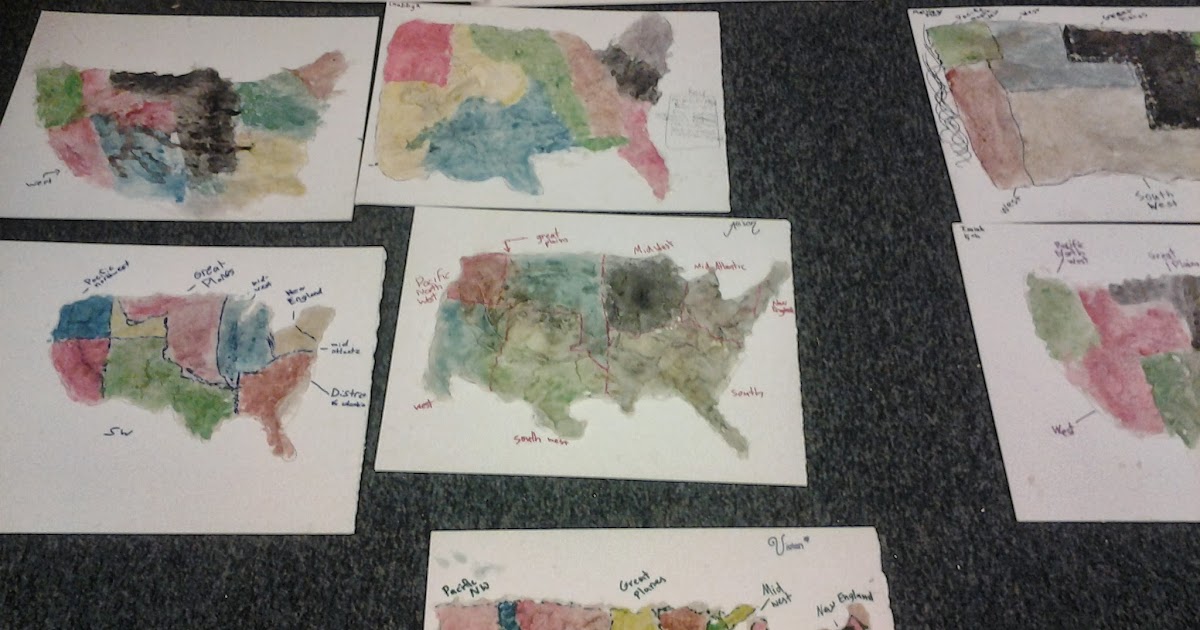 6th Grade United States Map - Map