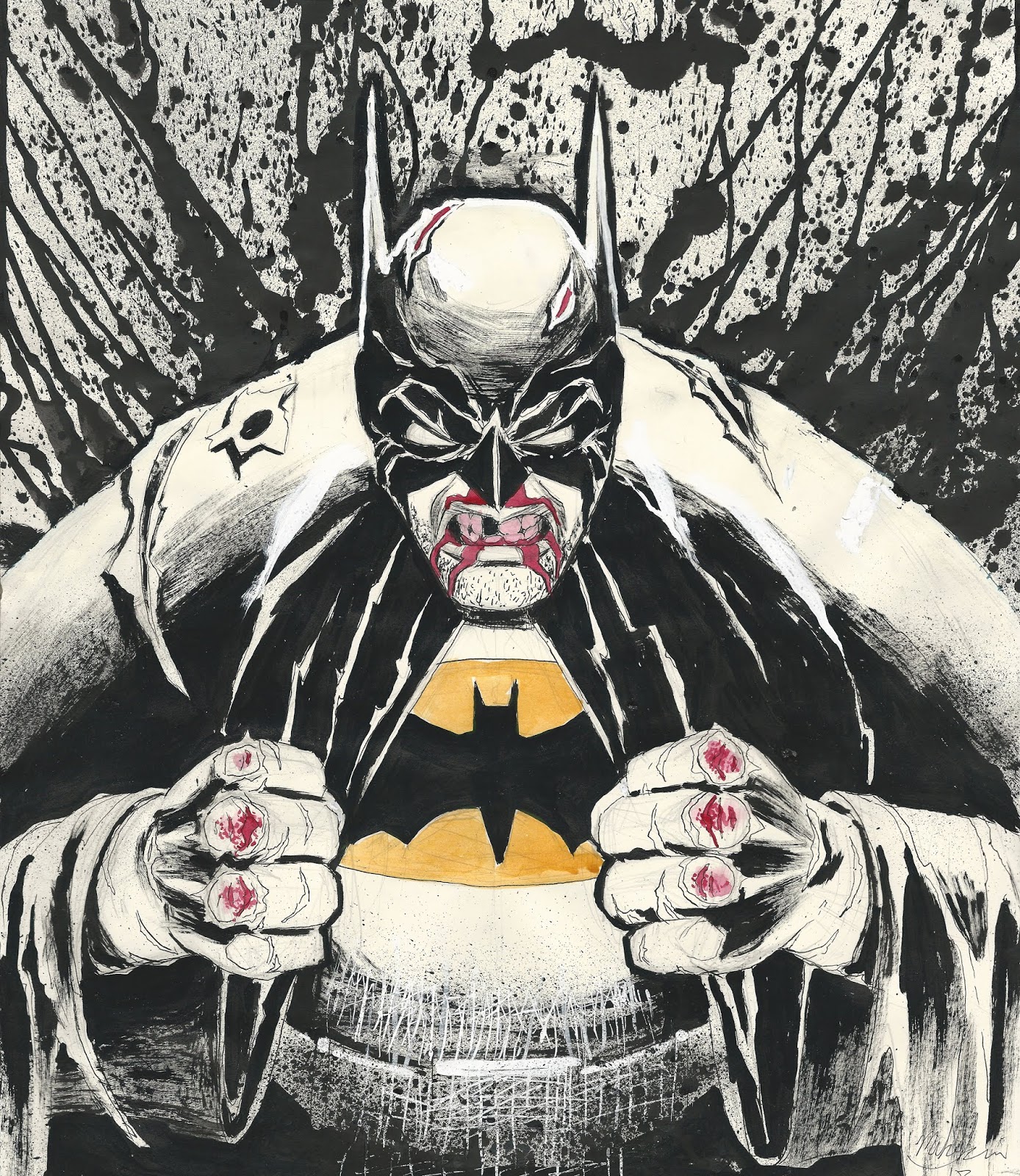 Mikekimart: Batman Hard Boild