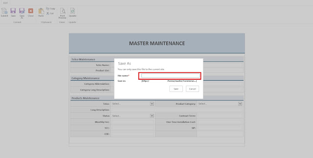 Setting up Form Template Library to make InfoPath Form Template