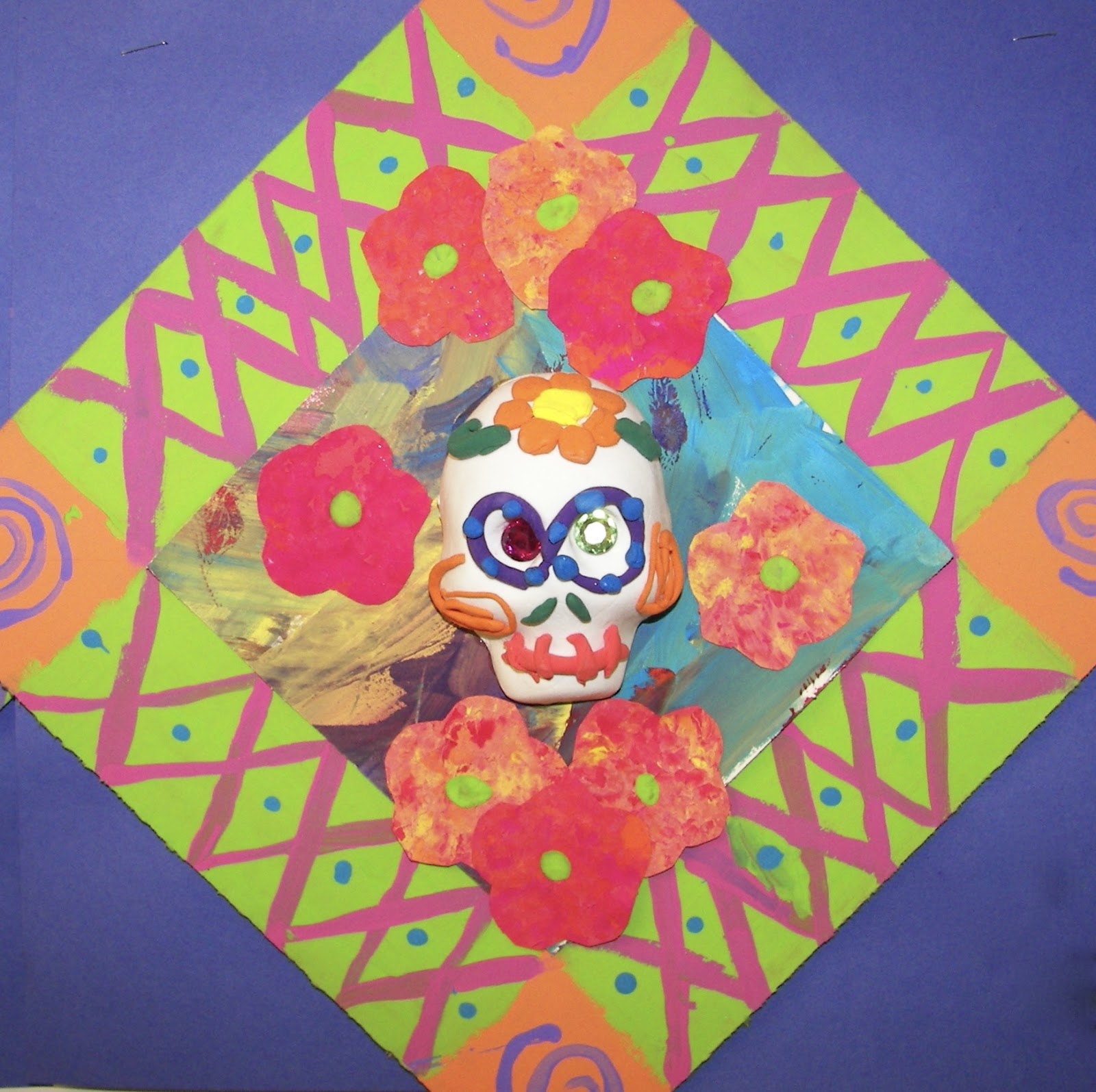 Paintbrush Rocket: 4th Grade - Sugar Skulls