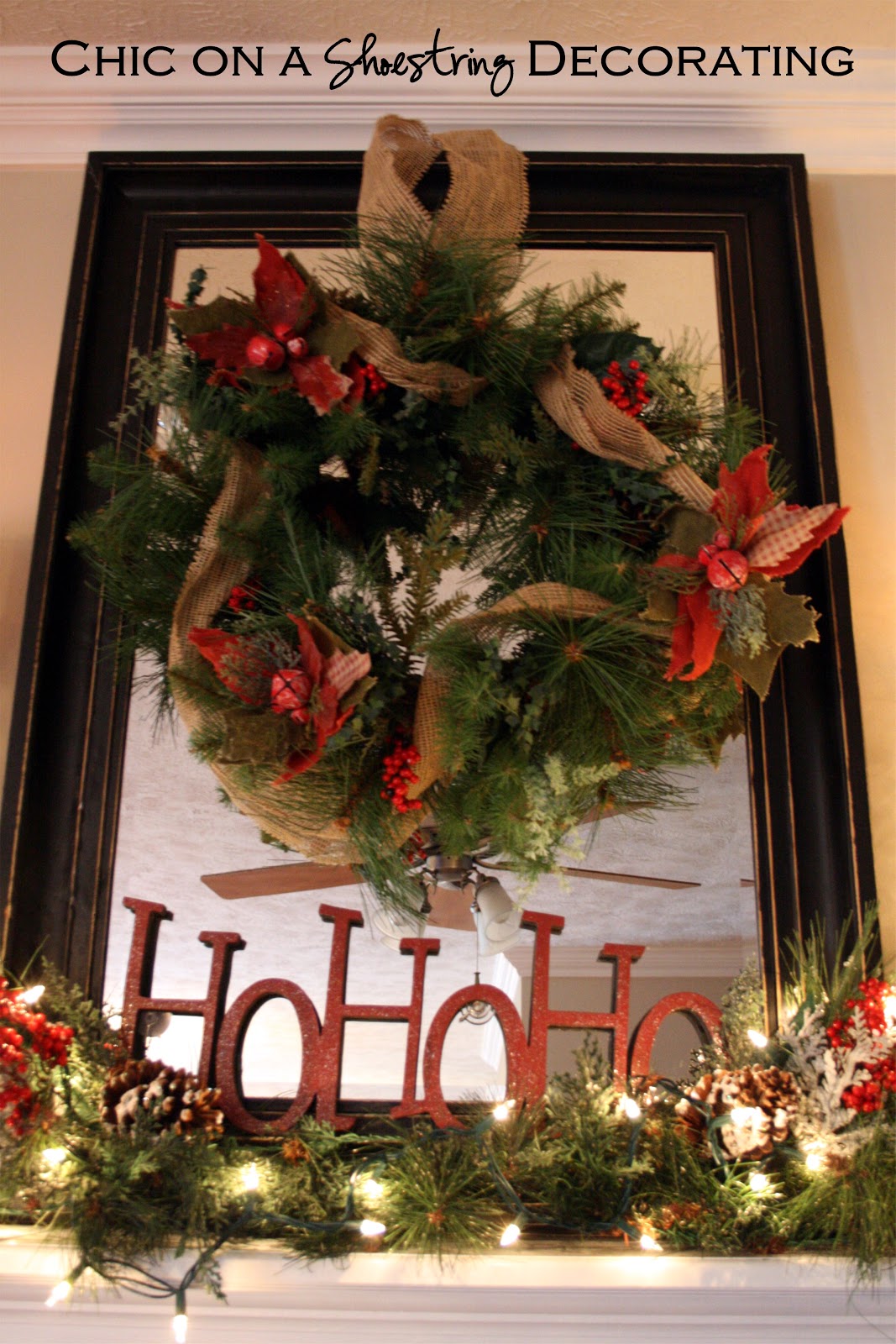 Rustic Themed Christmas Decorations