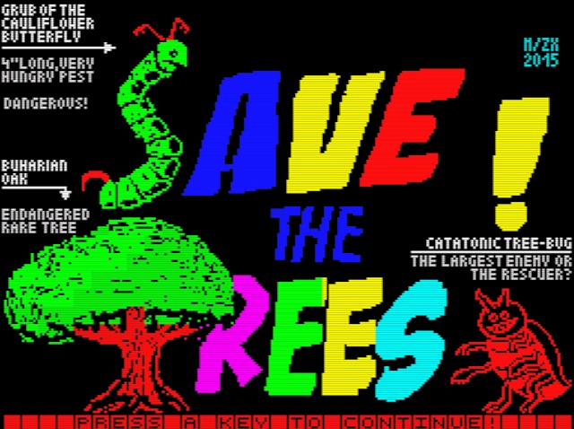 Indie Retro News: Save the Trees! - Save the trees from the hungry ZX ...