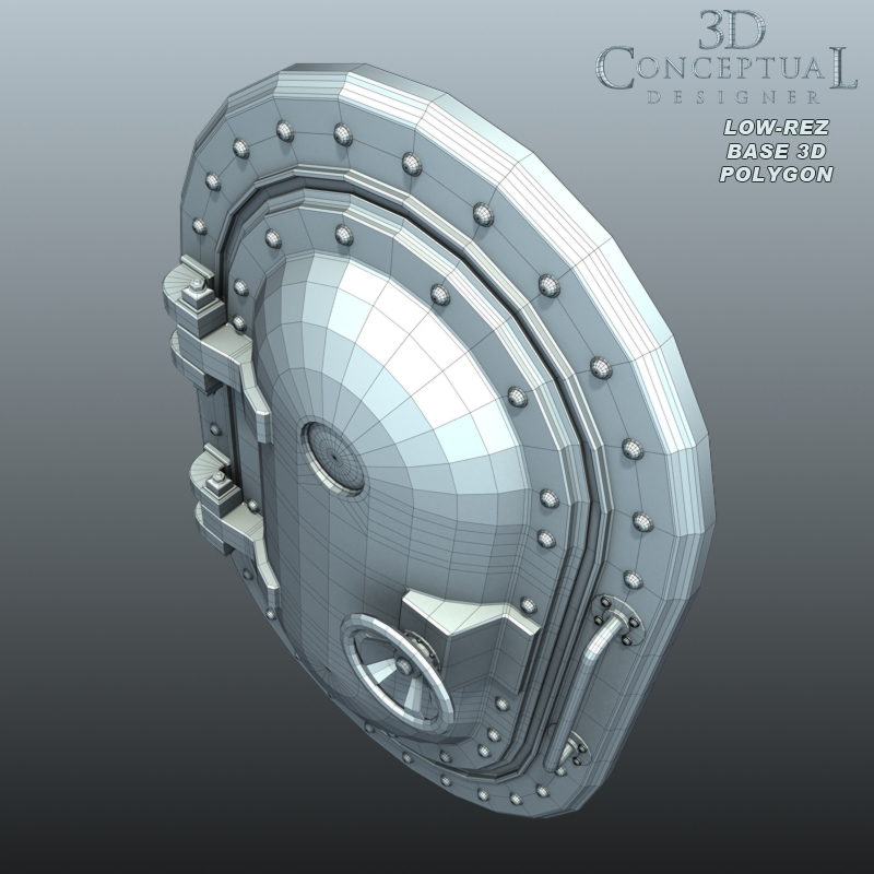3DconceptualdesignerBlog: 3D Model Sales Part IV The Submarine Door/Hatch