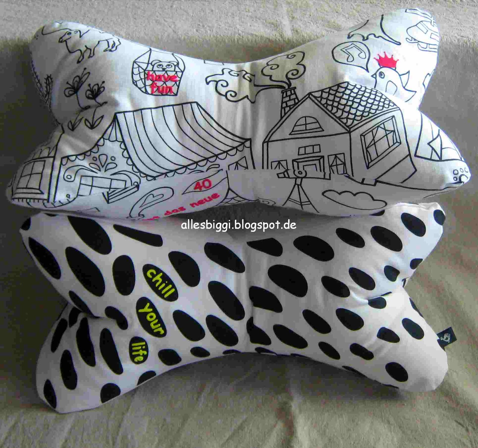 alles biggi!: Geburtstags-Neon-Leseknochen