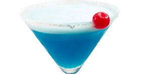 Blue Lady Cocktail | Food and Drinks