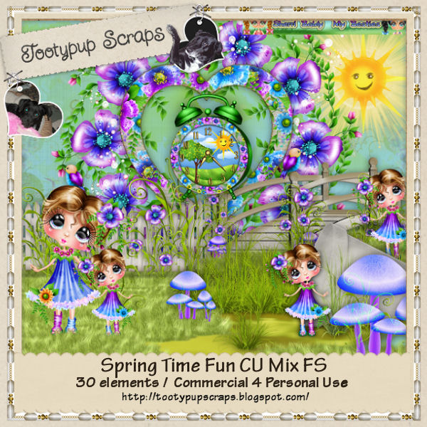 Tootypup Scraps: Spring Time Fun Collection In Store Now