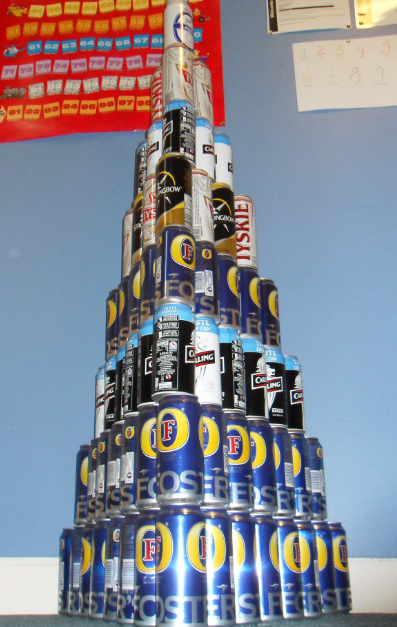 Beer Can Tower: June 2012
