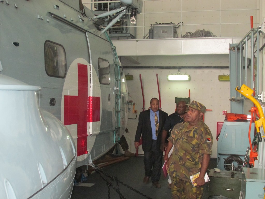 VariView: PLA assists equip PNGDF medical directorate