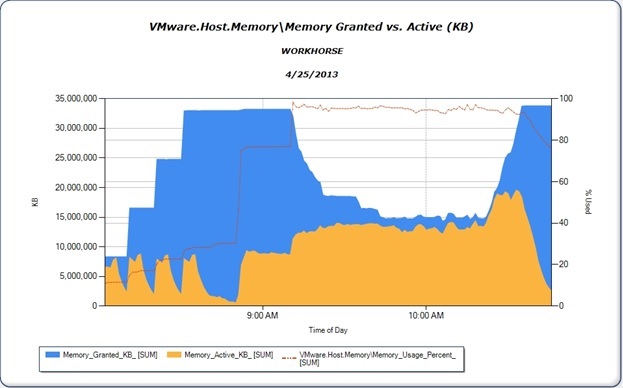 Virtual memory management in VMware: a case study