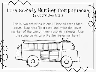 Mrs. Wheeler's First Grade Tidbits: Fire Prevention Week