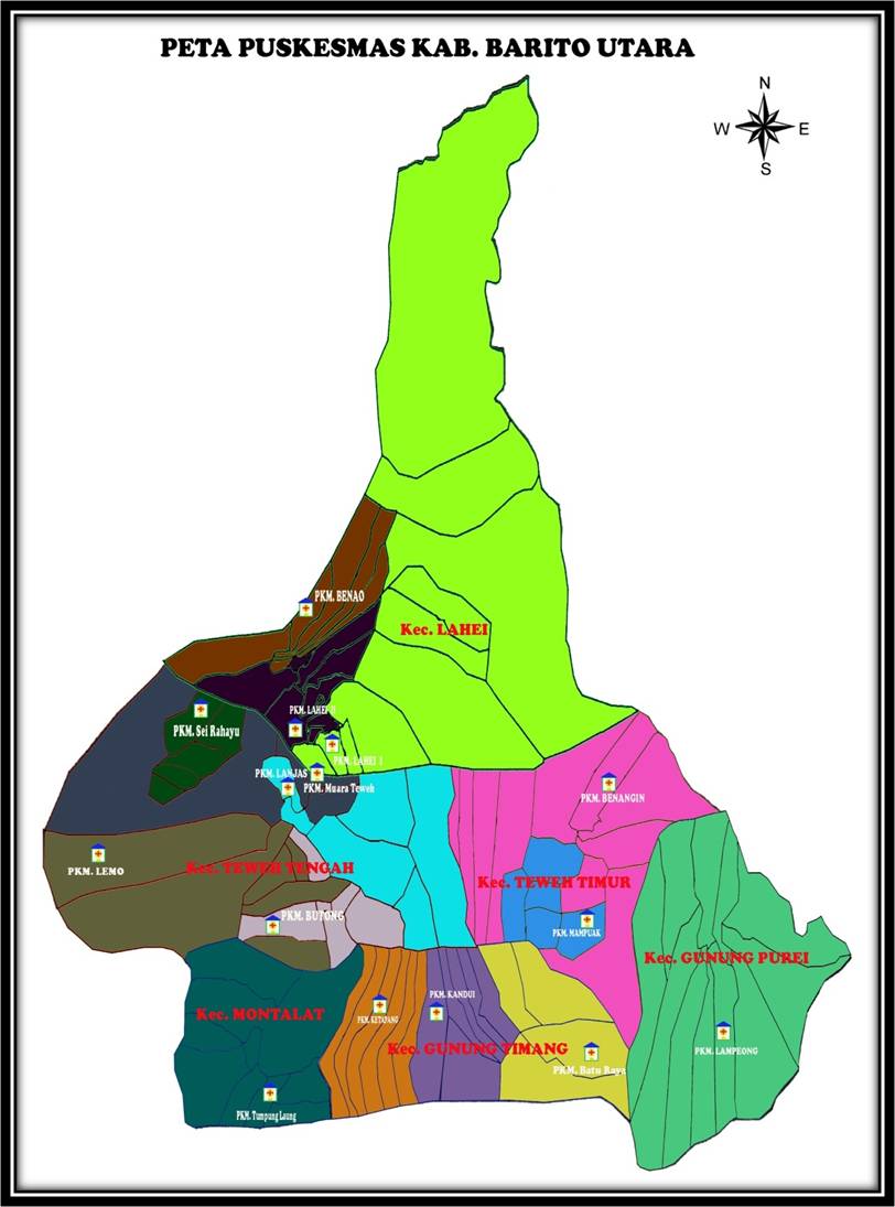 Peta Kabupaten Bari To Utara University