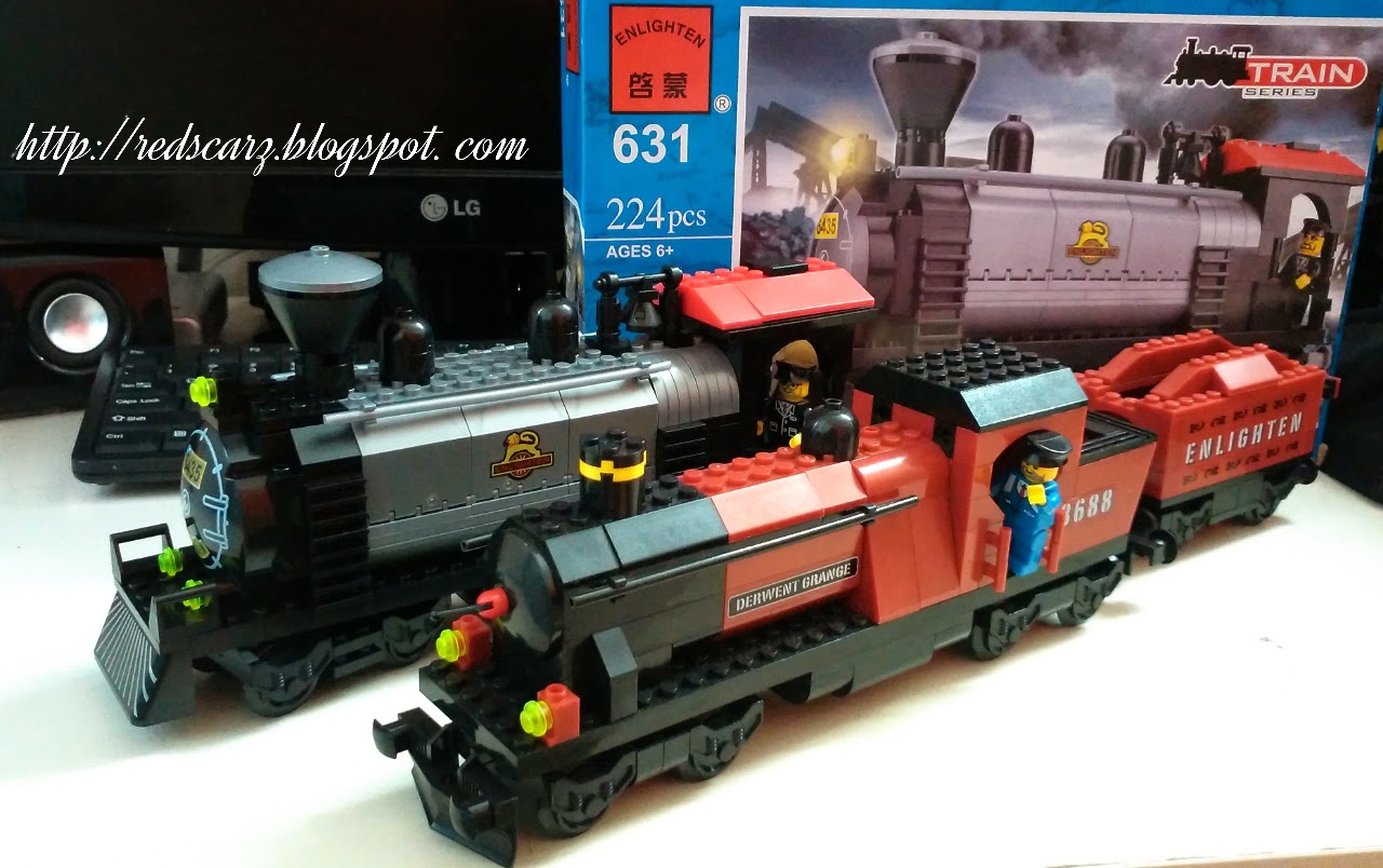 DAUS REDSCARZ: Heavy Duty Steam Locomotive | Enlighten Train Series