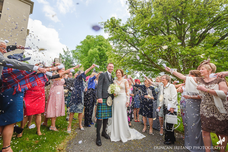 Eilidh & John's Argrennan Manor Wedding Photography ~ Duncan Ireland ...