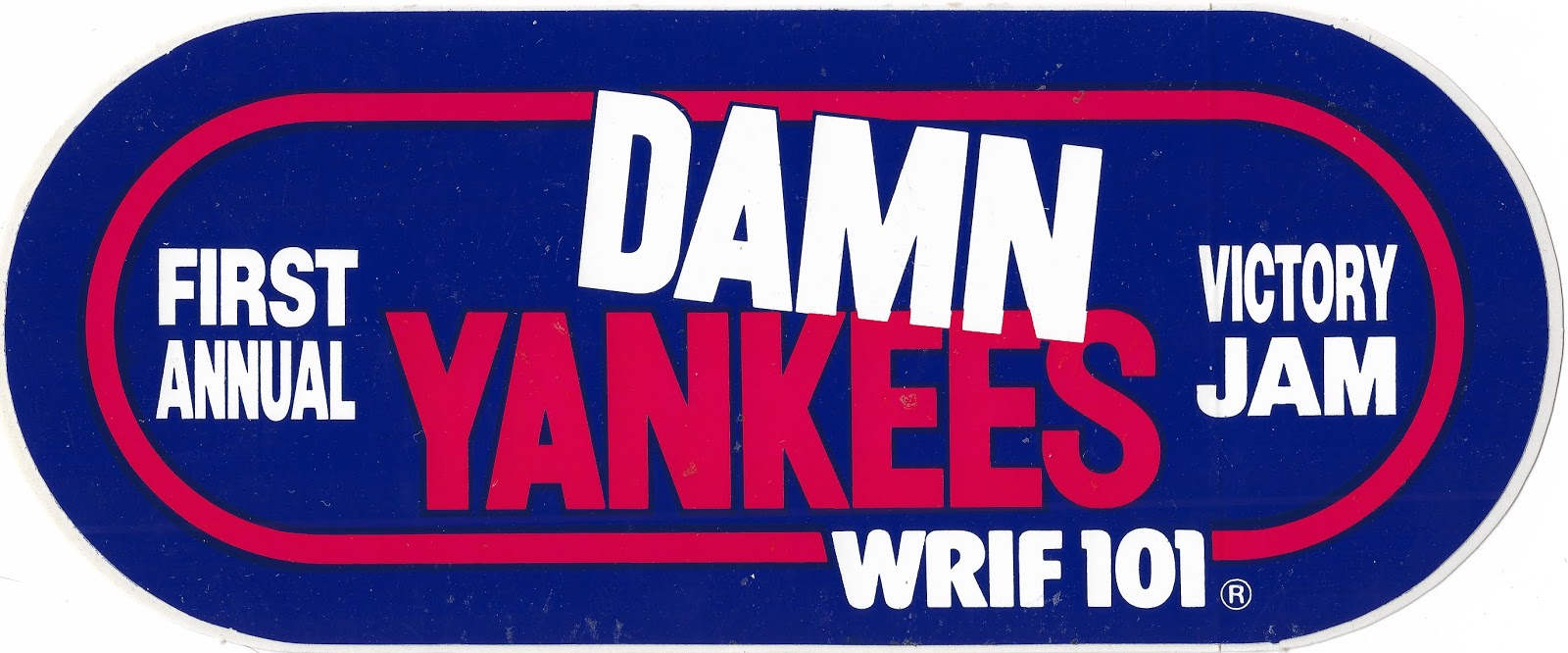 Radio Sticker of the Day: The WRIF Depository